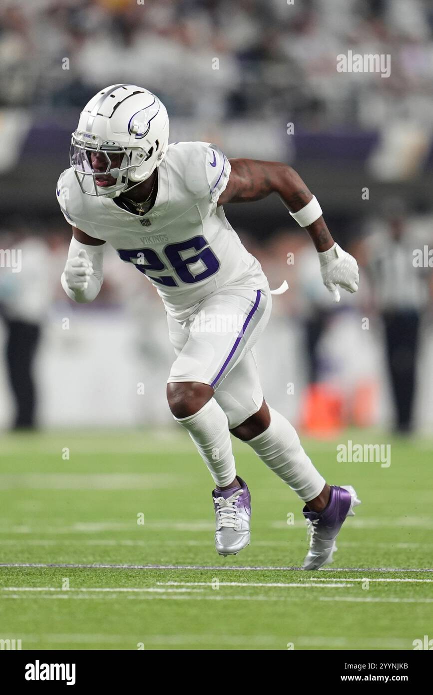 Minnesota Vikings safety Theo Jackson (26) in action during the first ...