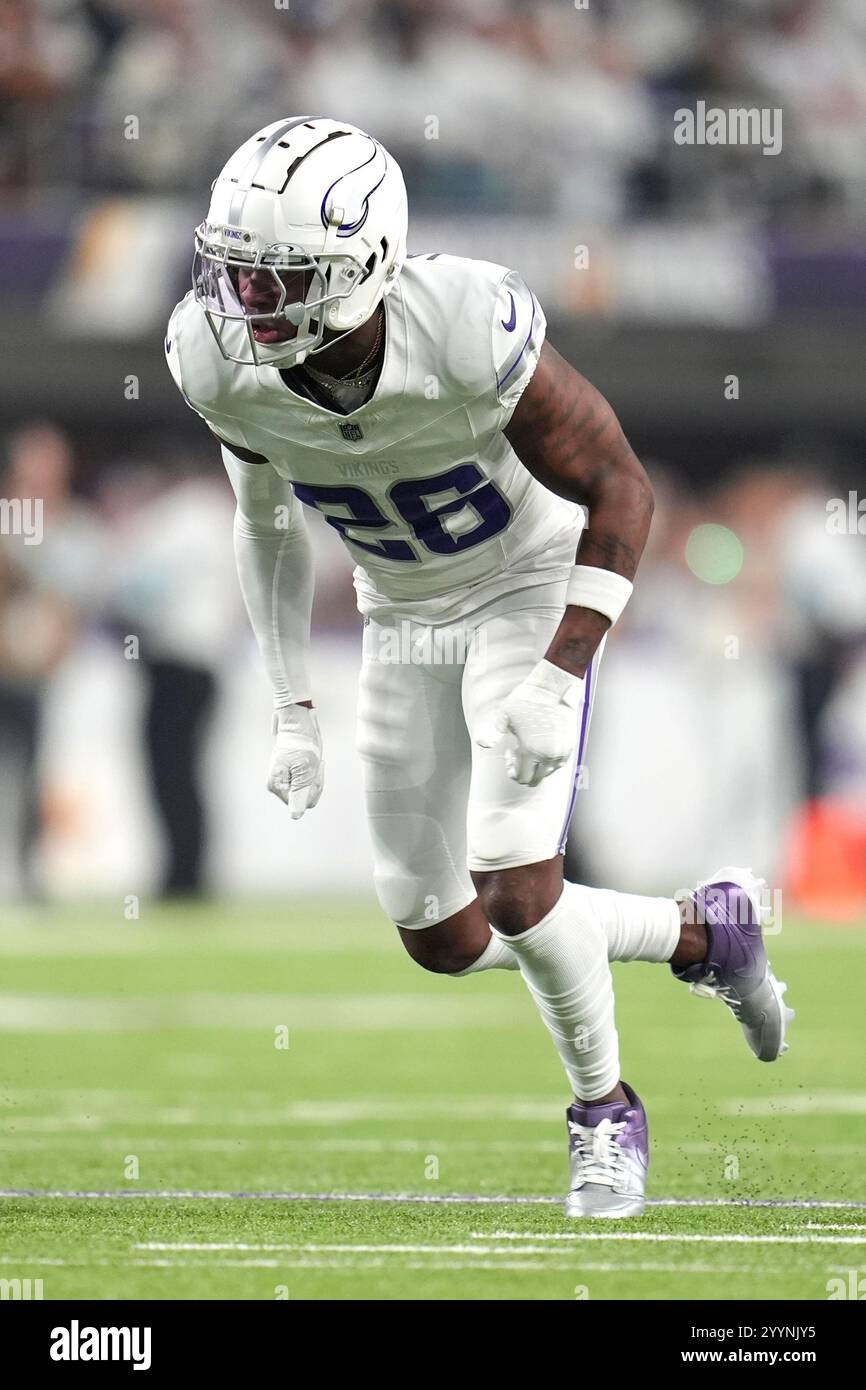 Minnesota Vikings safety Theo Jackson (26) in action during the first ...