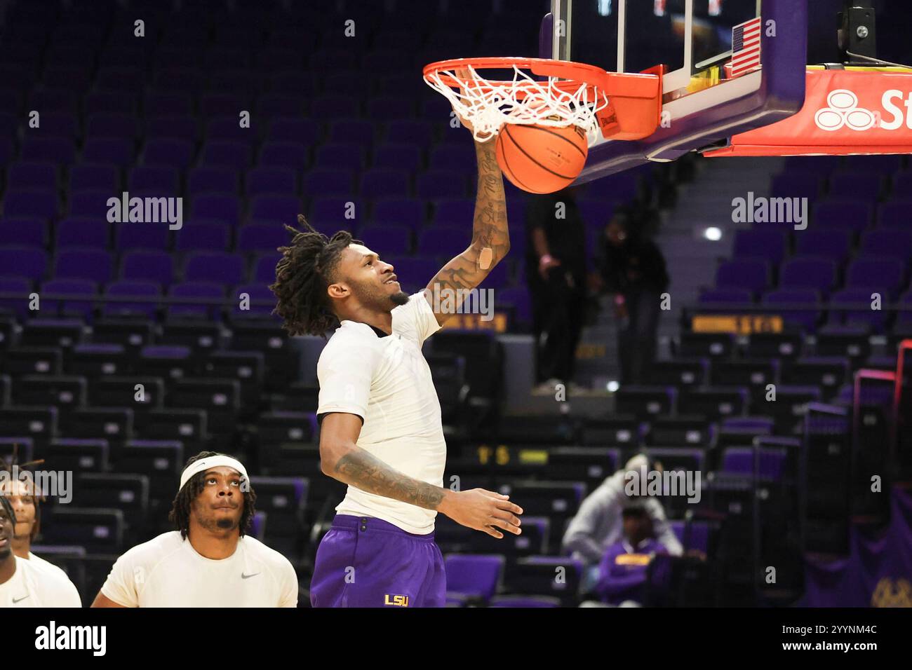 Baton Rouge, United States. 22nd Dec, 2024. LSU Tigers forward Daimion ...