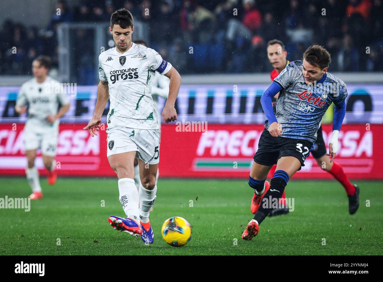 Alberto GRASSI of Empoli and Mateo RETEGUI of Atalanta during the ...