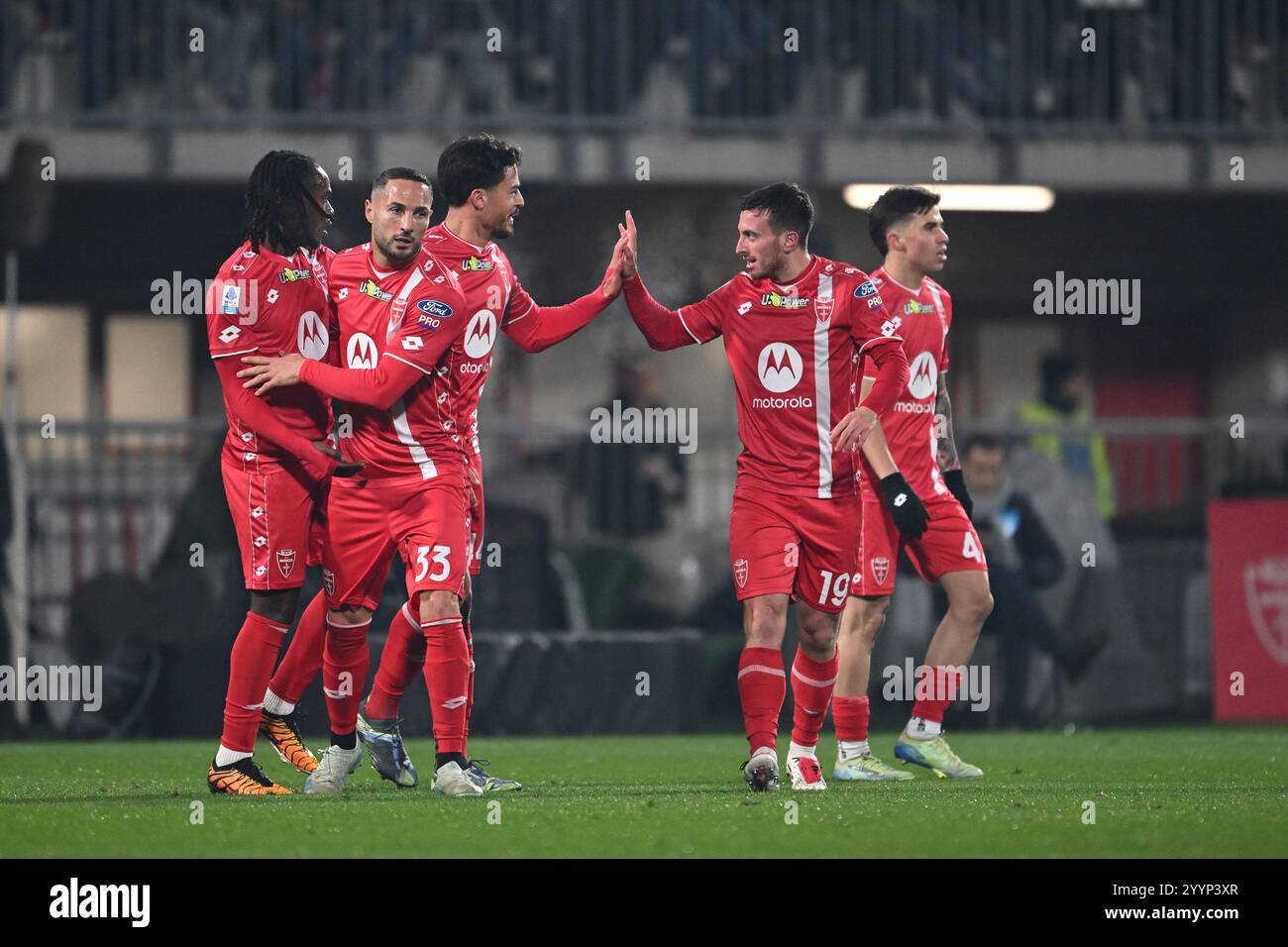 Samuele Birindelli of AC Monza celebrating after a goal during the ...
