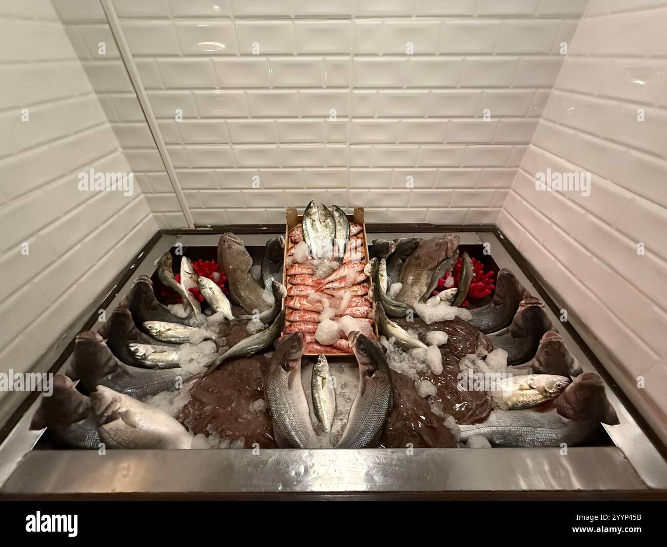 Interior fish shop fruit hi-res stock photography and images - Alamy