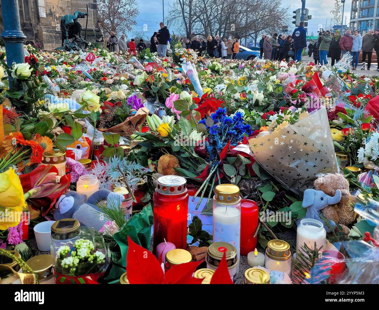 Gedenken an die Opfer von Magdeburg Magdeburg, 22.12.2024 Teddys ...