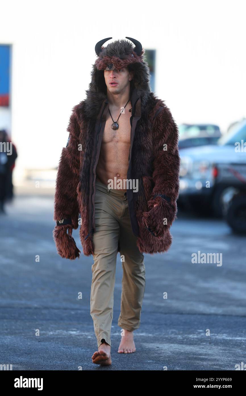 Buffalo Bills wide receiver Mack Hollins, arrives at Highmark Stadium ...