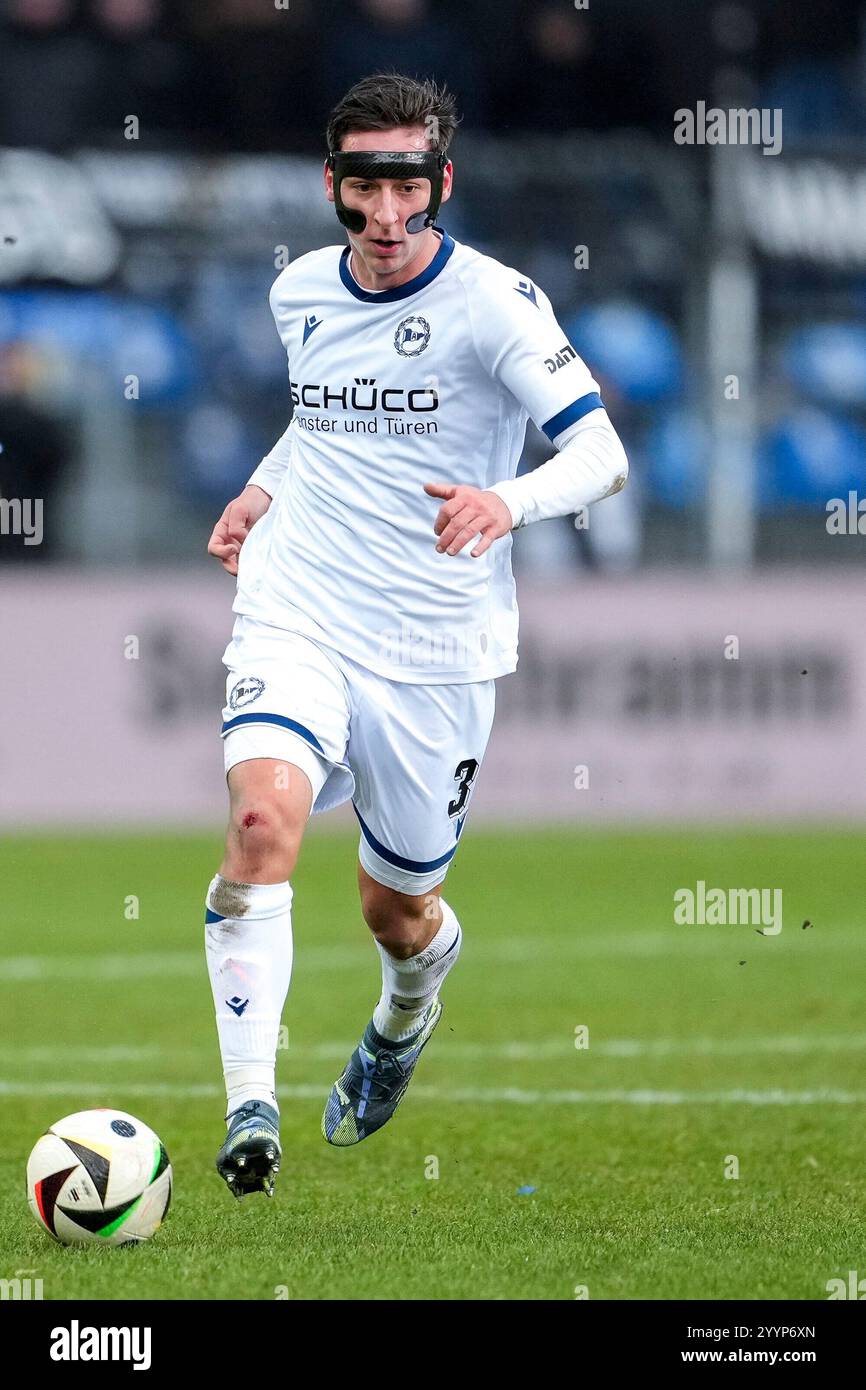 Mannheim, Deutschland. 22nd Dec, 2024. Marius Wörl (Bielefeld, 38), am ...