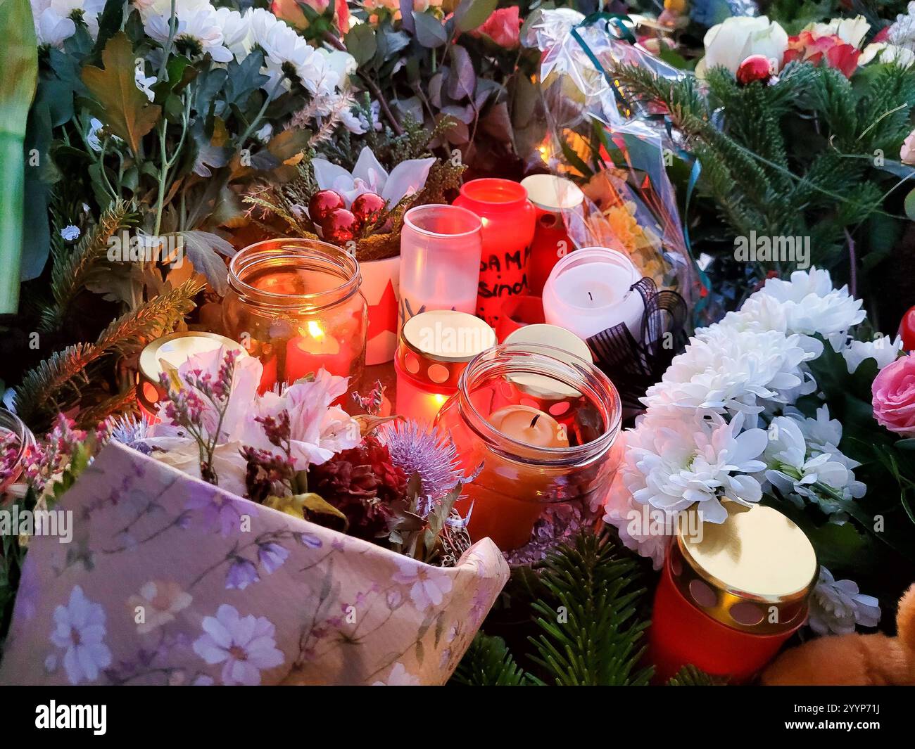 Gedenken an die Opfer von Magdeburg Magdeburg, 22.12.2024 Teddys ...