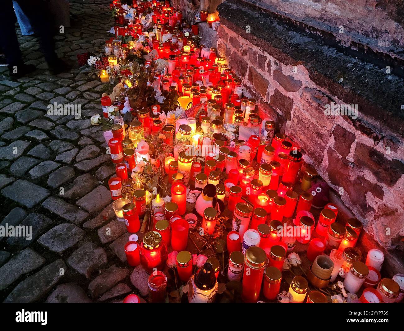 Gedenken an die Opfer von Magdeburg Magdeburg, 22.12.2024 Teddys ...