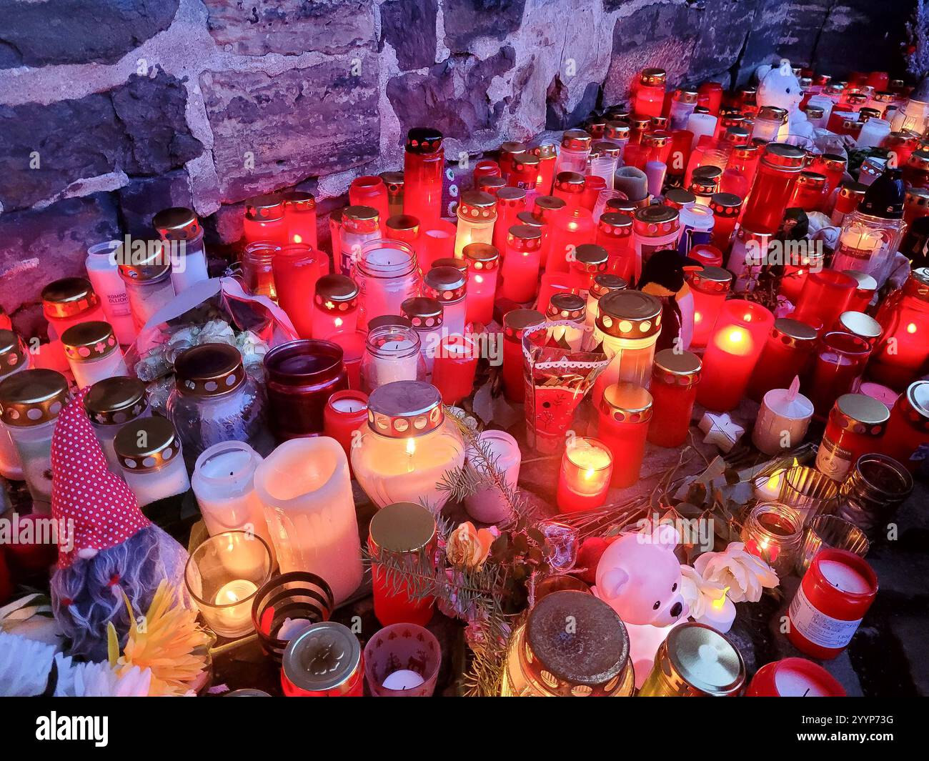 Gedenken an die Opfer von Magdeburg Magdeburg, 22.12.2024 Teddys ...