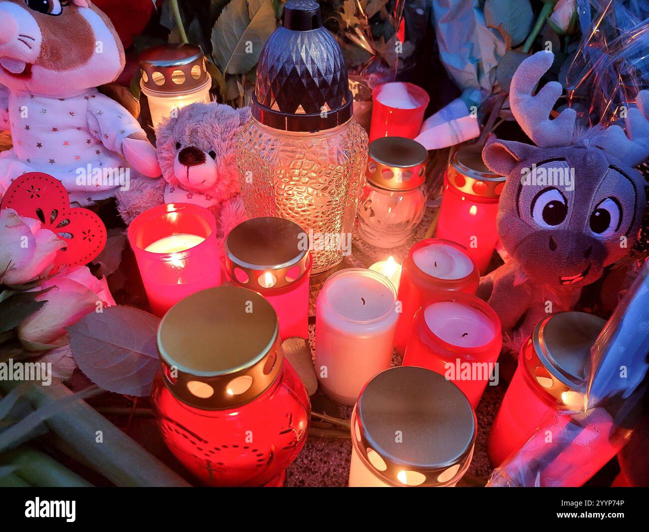 Gedenken an die Opfer von Magdeburg Magdeburg, 22.12.2024 Teddys ...