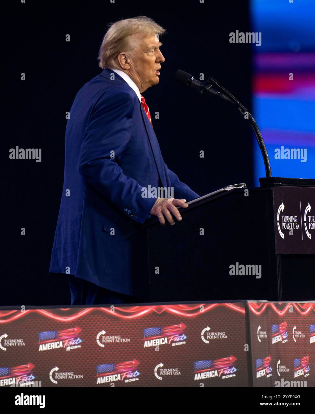 Donald trump americafest 2024 hi-res stock photography and images - Alamy