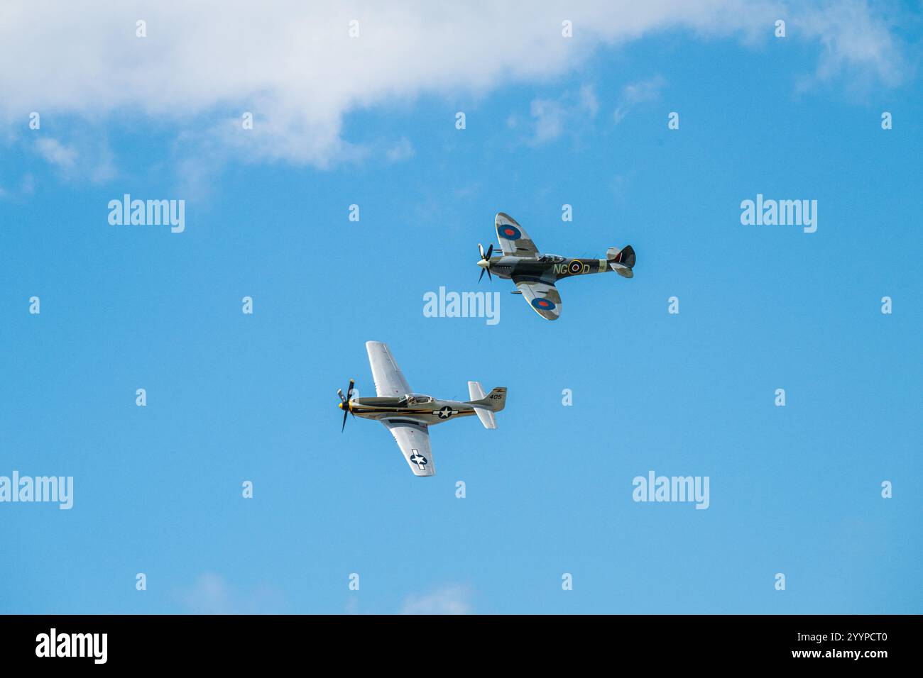 Sola, Norway - June 16 2024: Vickers Supermarine Spitfire Mk XVI and ...