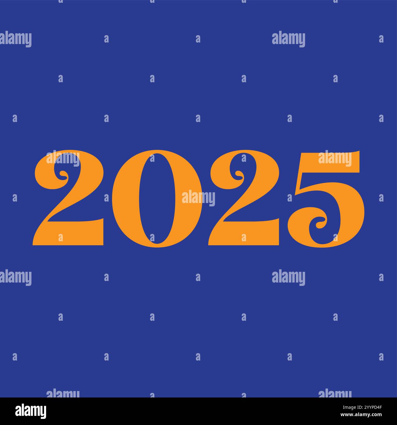 modern stylish text design 2025 Happy New Year 2025 text design. 2025 ...