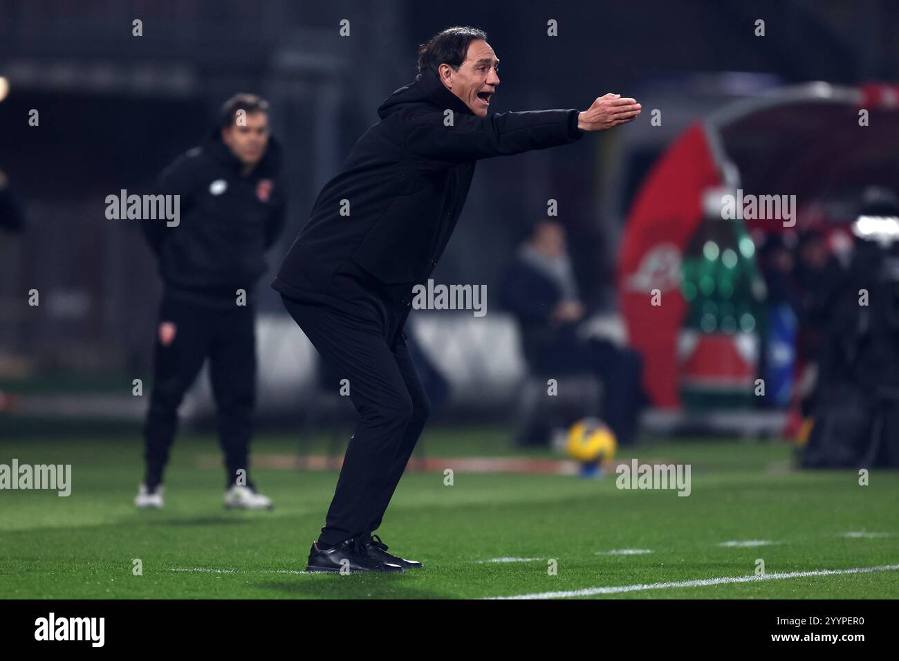 Monza, Italy. 22nd Dec, 2024. Alessandro Nesta, head coach of Ac Monza ...