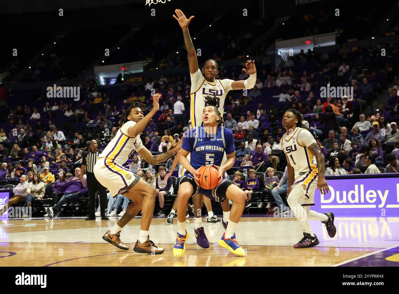 Baton Rouge, United States. 22nd Dec, 2024. New Orleans Privateers ...
