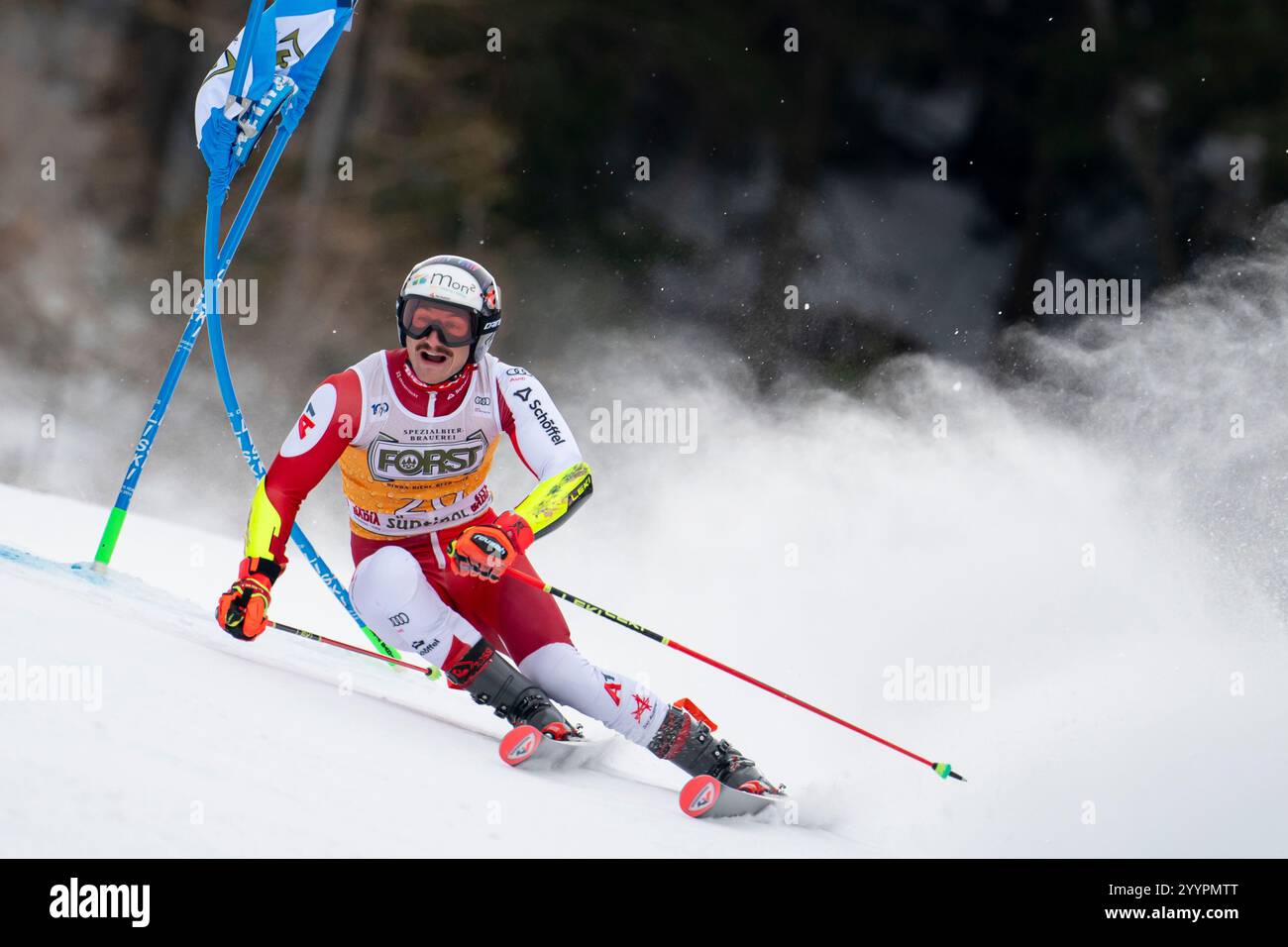 Alta Badia, Italy 22 December 2024. FEURSTEIN Patrick (AUT) competing ...