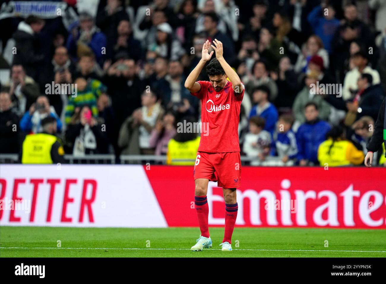 Jesus Navas of Sevilla FC during the La Liga EA Sports match between ...