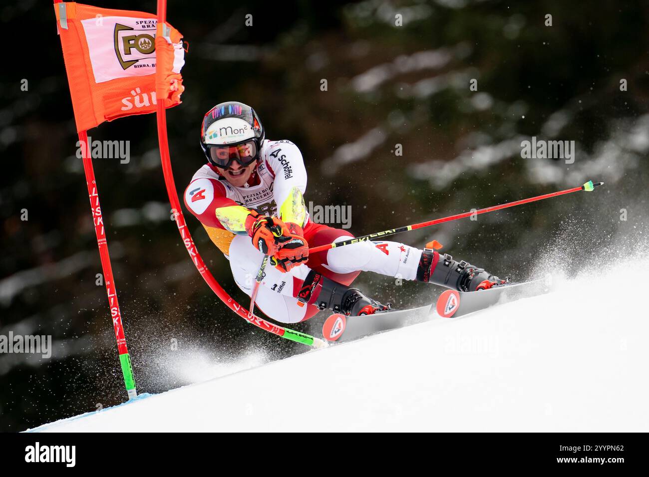 Alta Badia, Italy 22 December 2024. FEURSTEIN Patrick (AUT) competing ...