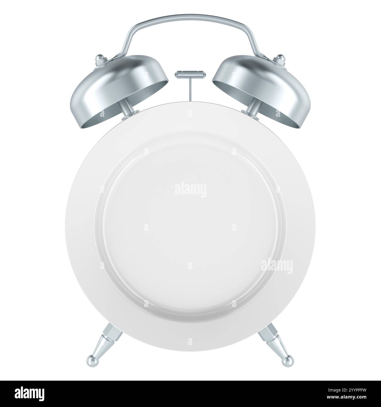 Alarm clock plate 3d Cut Out Stock Images & Pictures - Alamy