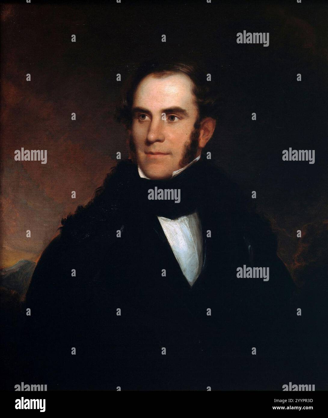 Asher B. Durand - Portrait of Thomas Cole Stock Photo - Alamy