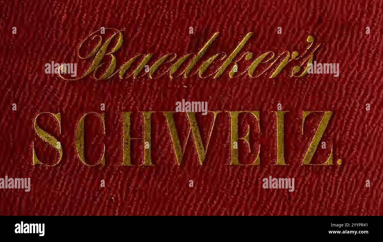 Baedekers hi-res stock photography and images - Alamy
