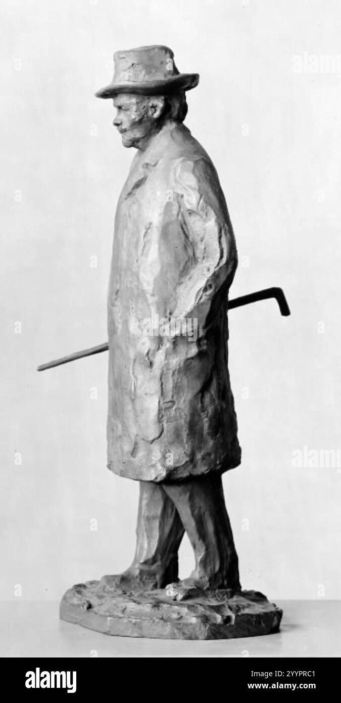 Carl Eldh, Strindberg, 1903 Stock Photo - Alamy