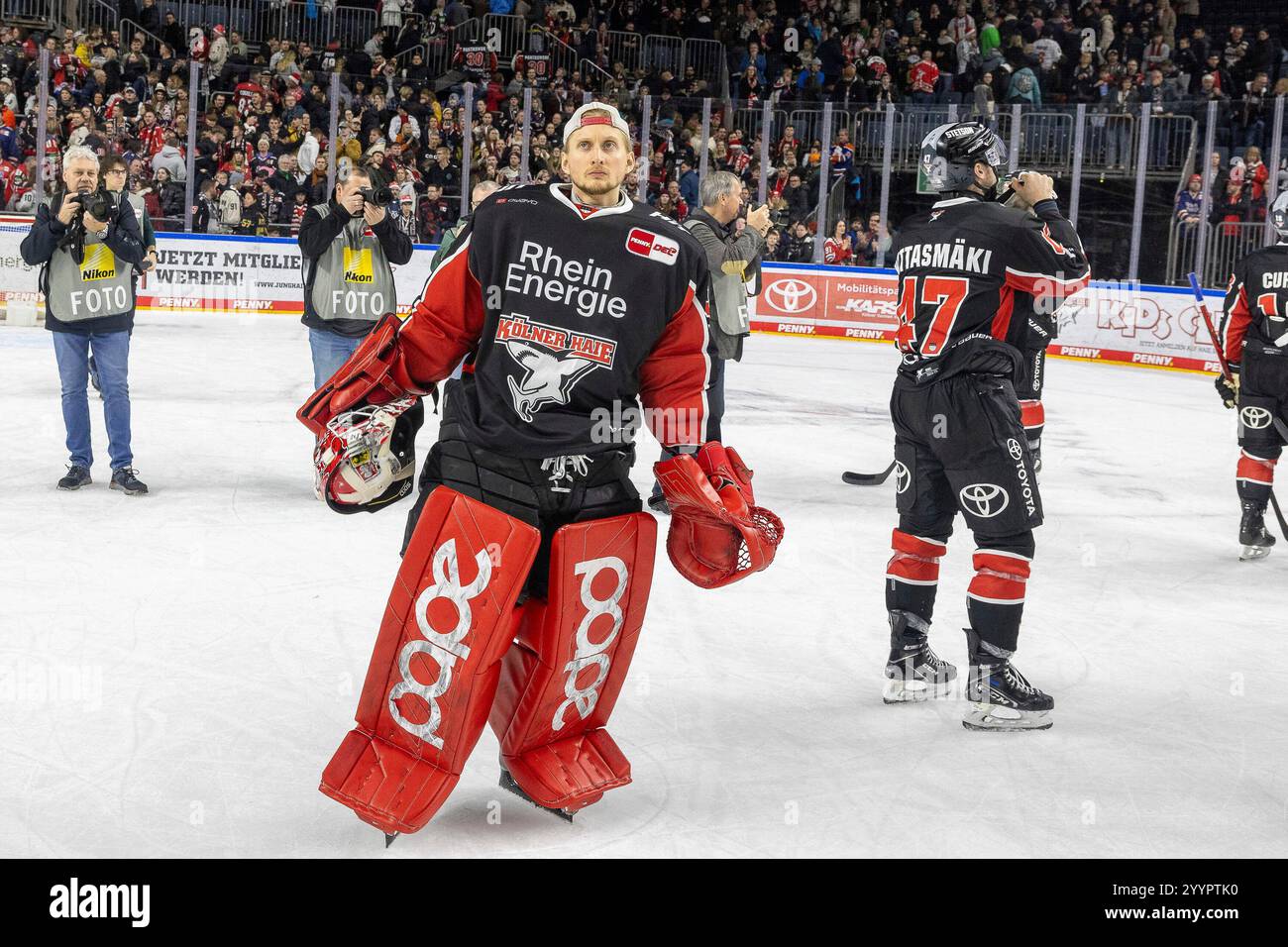 Koeln, Deutschland. 22nd Dec, 2024. Mirko Pantkowski (Koelner Haie, #30 ...