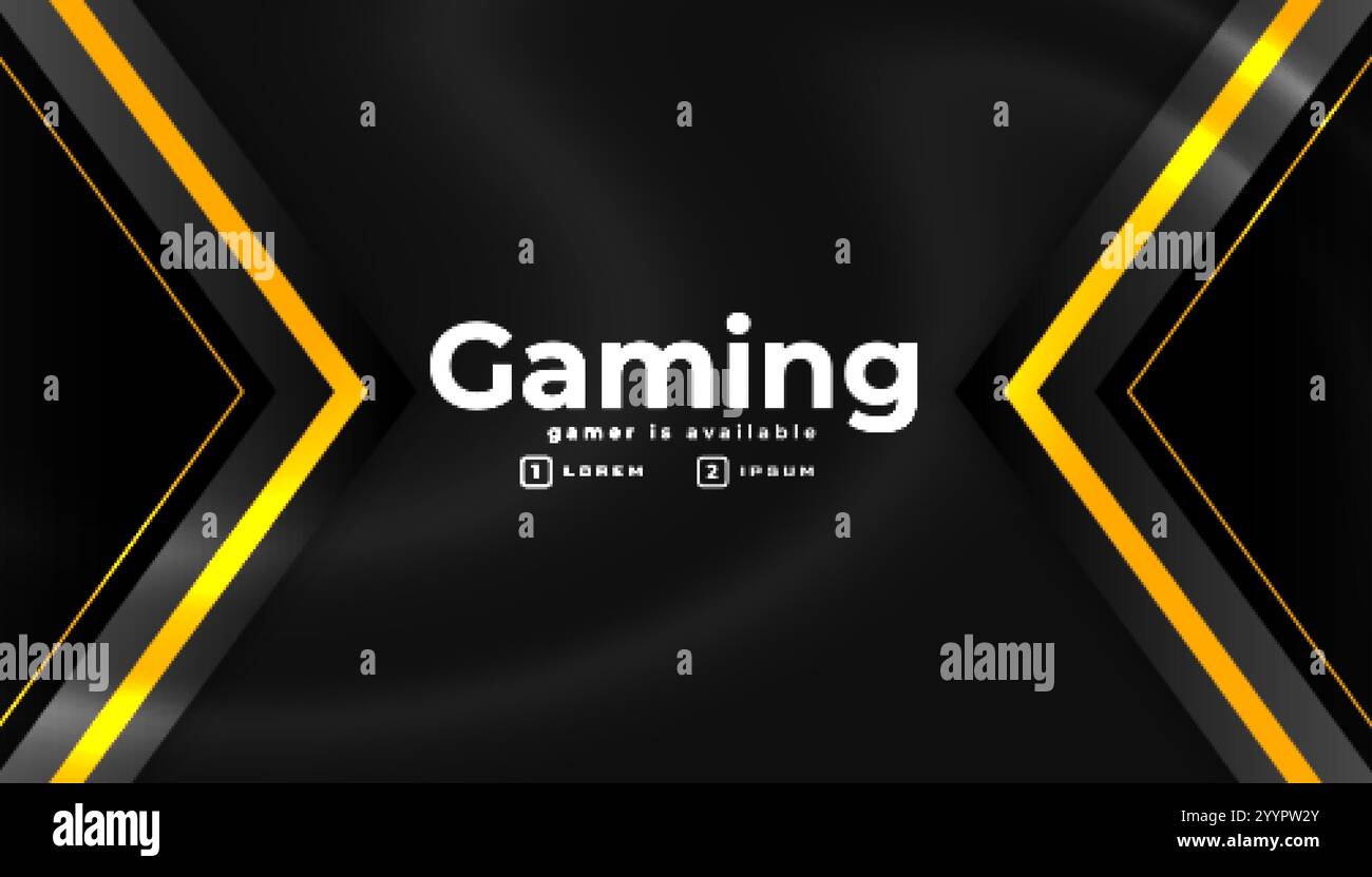 Gaming banner hi-res stock photography and images - Alamy
