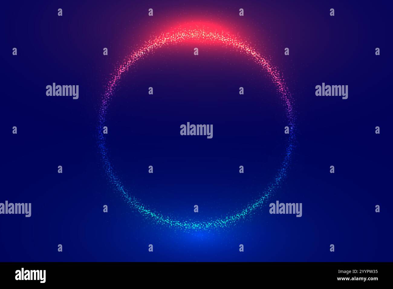 abstract digital particle sphere background Stock Vector Image & Art ...