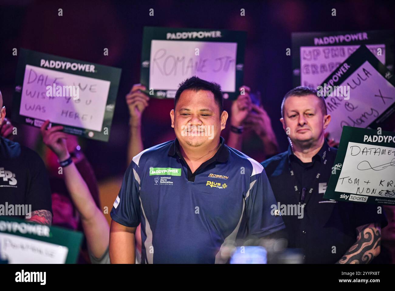 Alexandra Palace, London, UK. 22nd Dec, 2024. 2024/25 PDC Paddy Power ...