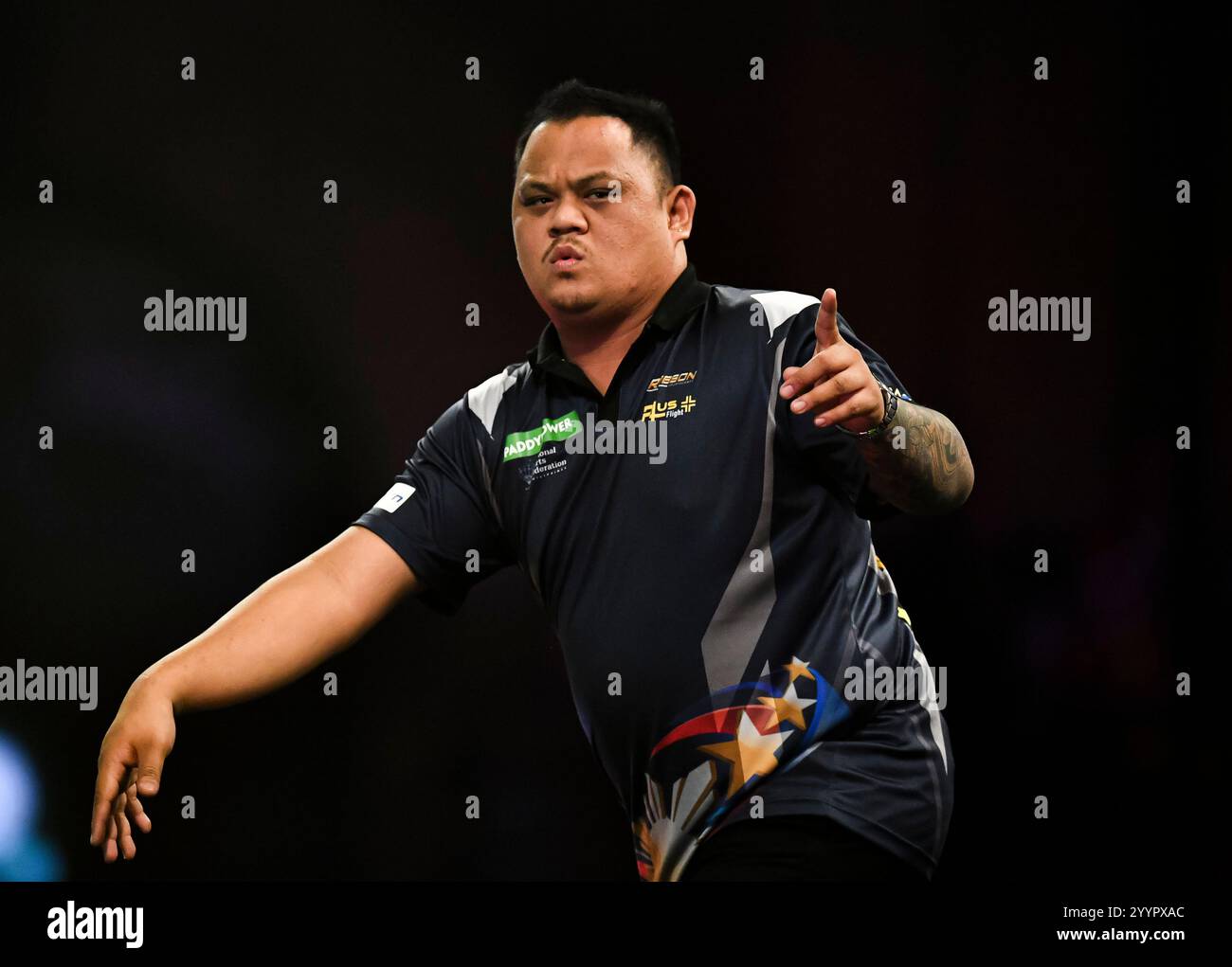 Alexandra Palace, London, UK. 22nd Dec, 2024. 2024/25 PDC Paddy Power ...
