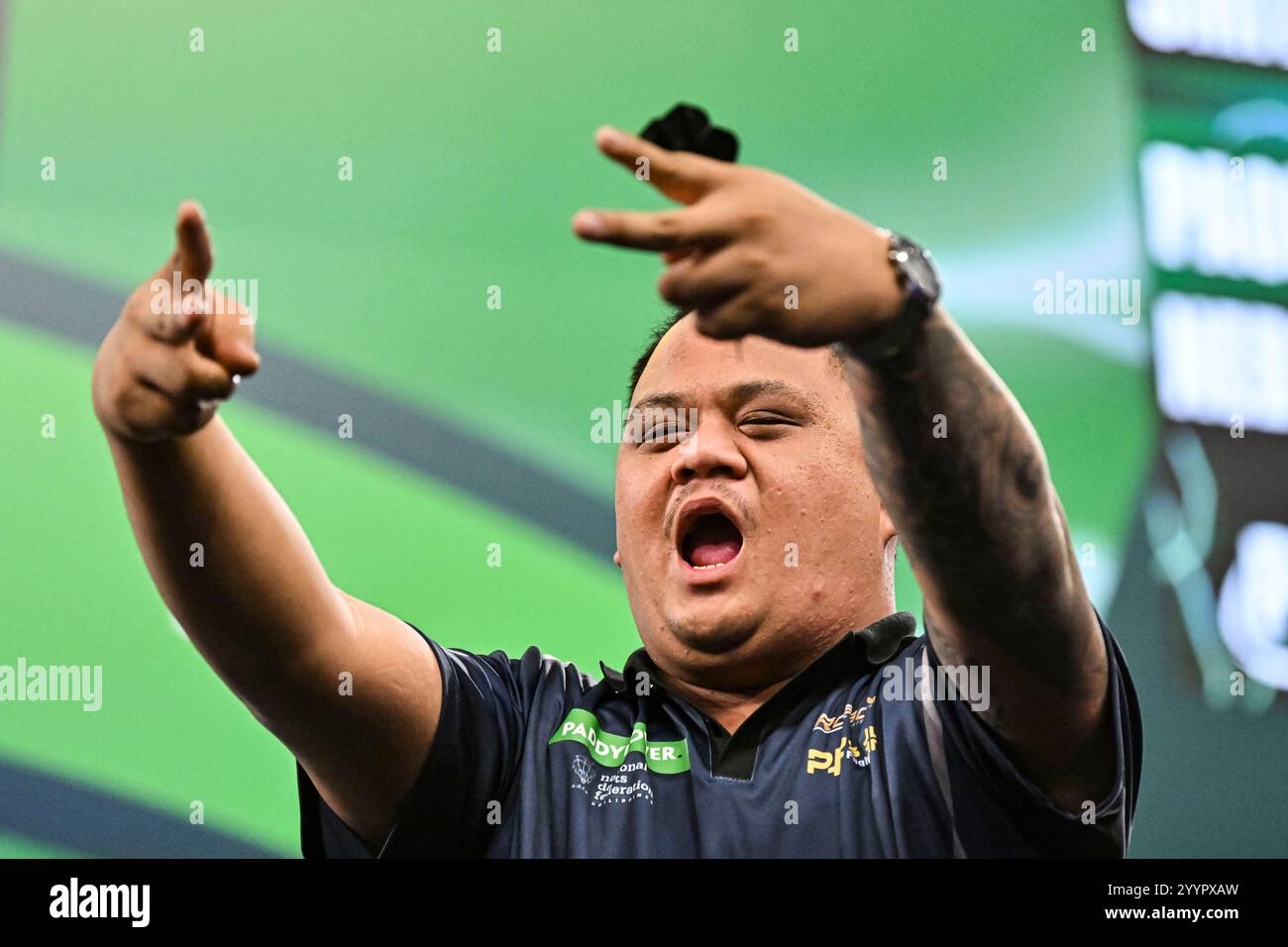 Alexandra Palace, London, UK. 22nd Dec, 2024. 2024/25 PDC Paddy Power ...