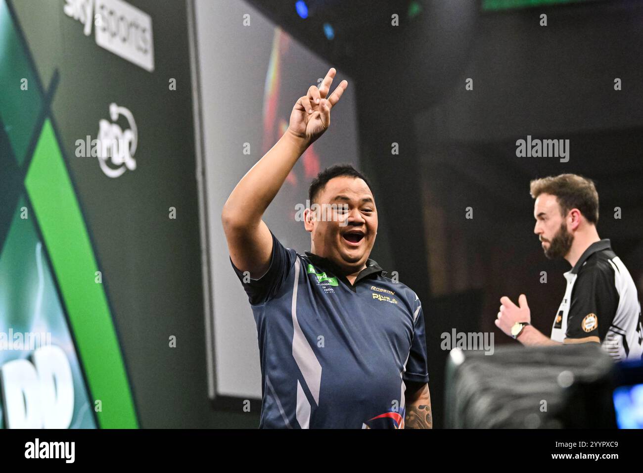 Alexandra Palace, London, UK. 22nd Dec, 2024. 2024/25 PDC Paddy Power ...