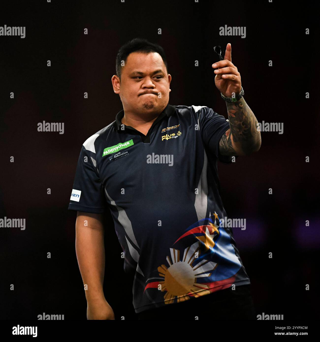 Alexandra Palace, London, UK. 22nd Dec, 2024. 2024/25 PDC Paddy Power ...