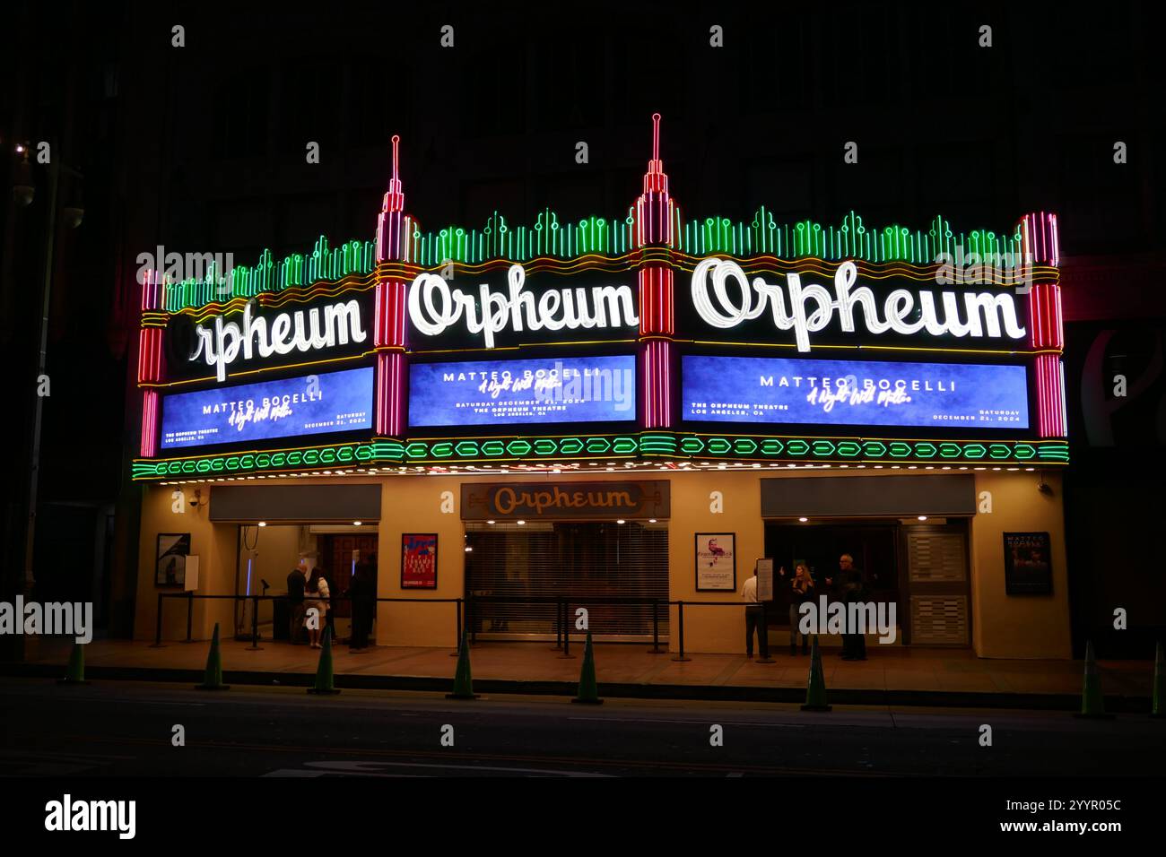 Los Angeles, California, USA 21st December 2024 Singer Matteo Bocelli A ...