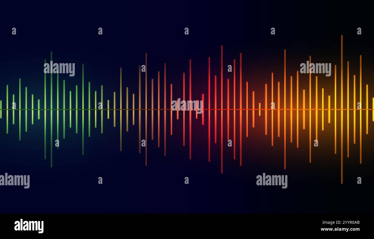 sound frequency equalizer colorful background Stock Vector Image & Art ...