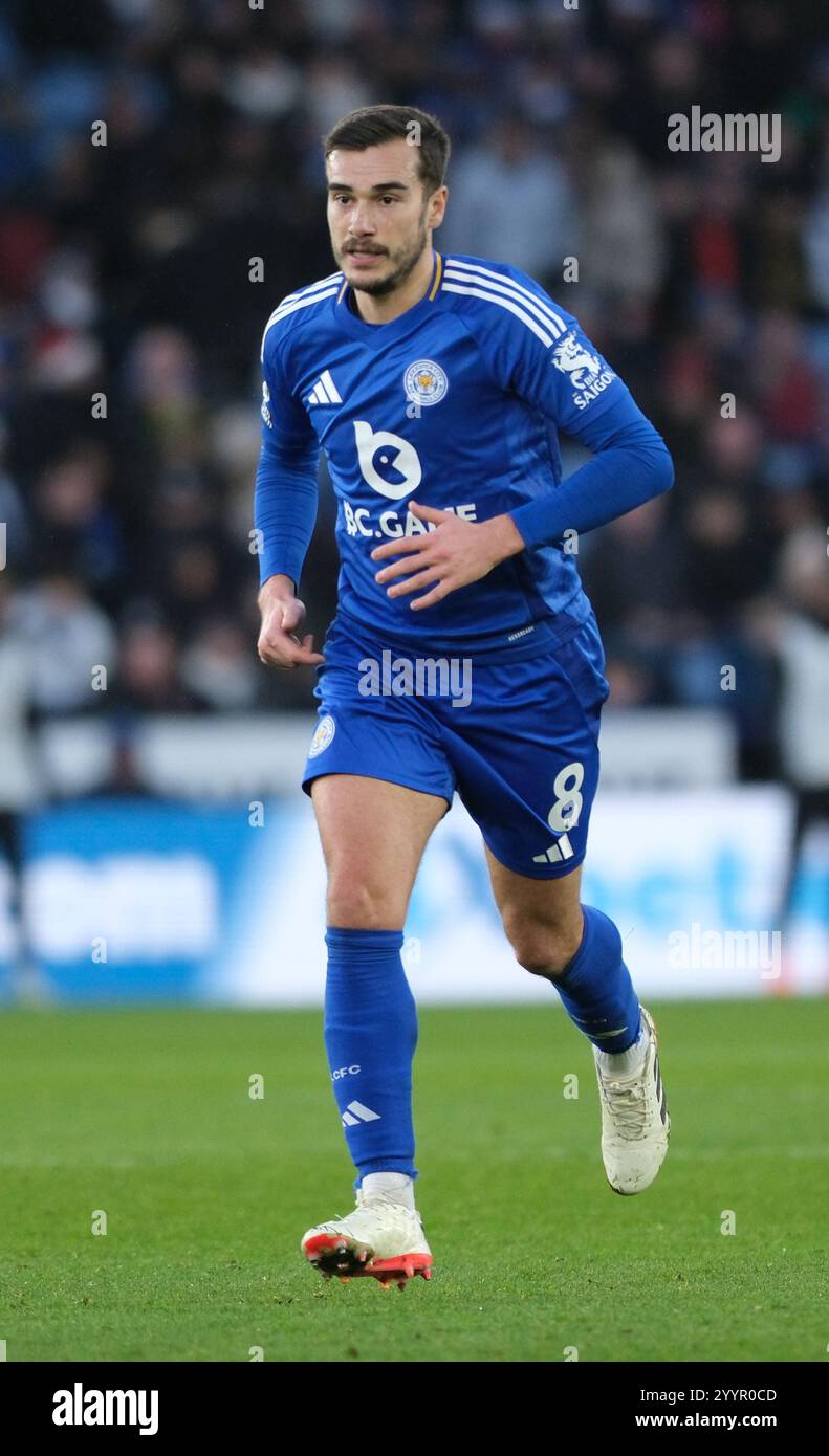 King Power Stadium, Leicester, UK. 22nd Dec, 2024. Premier League ...