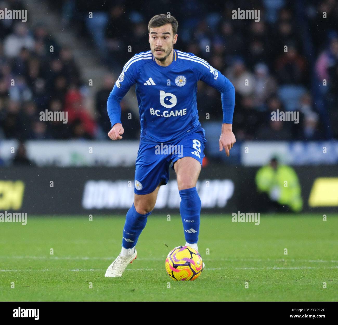 King Power Stadium, Leicester, UK. 22nd Dec, 2024. Premier League ...