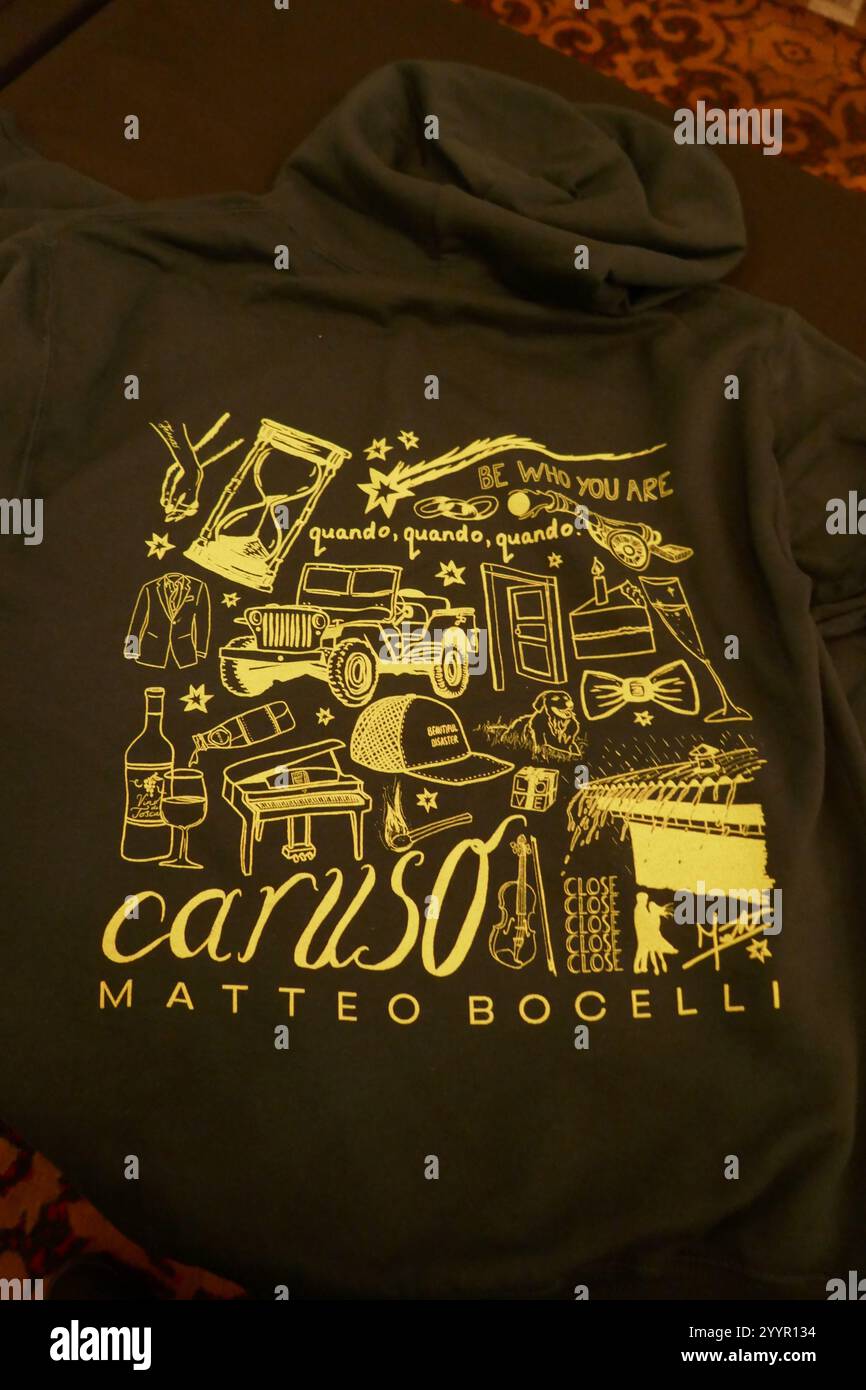 Los Angeles, California, USA 21st December 2024 Singer Matteo Bocelli A ...