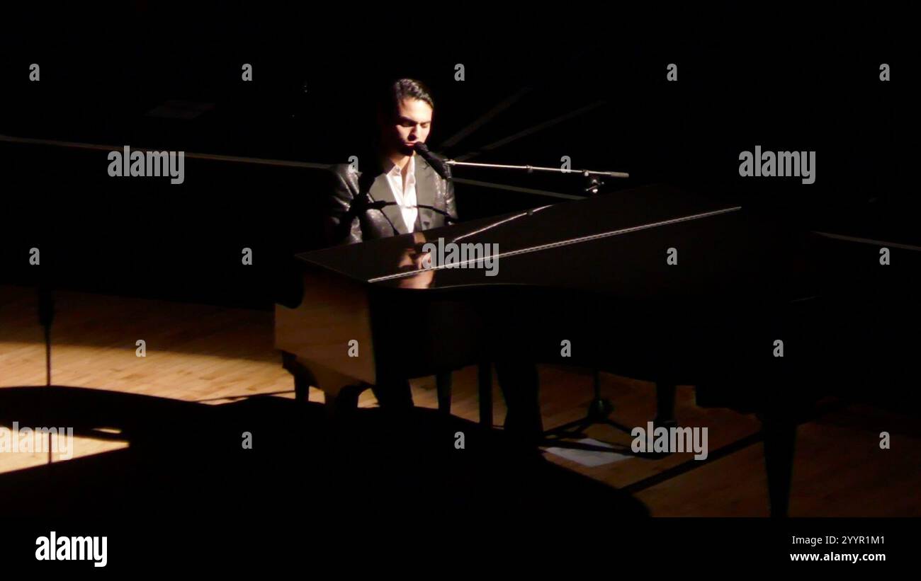 Los Angeles, California, USA 21st December 2024 Singer Matteo Bocelli ...