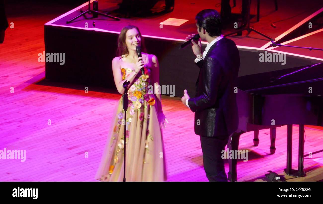 Los Angeles, California, USA 21st December 2024 Singer Sanah and Singer ...