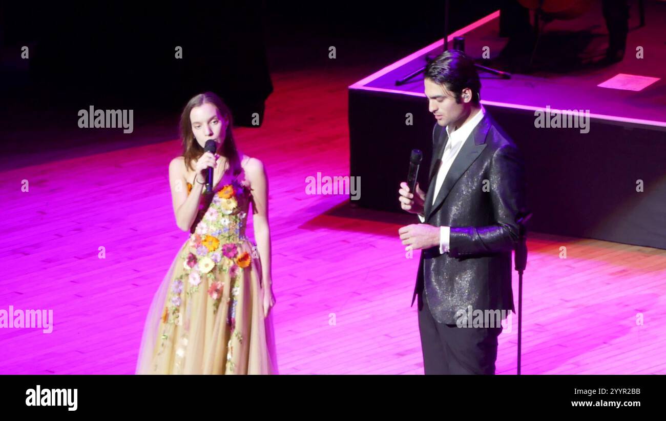 Los Angeles, California, USA 21st December 2024 Singer Sanah and Singer ...
