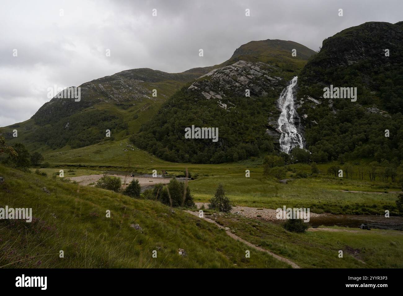 Steall waterfall hi-res stock photography and images - Alamy