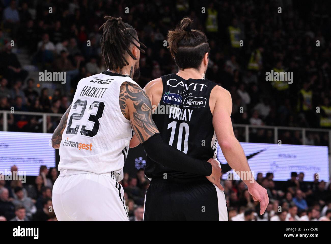 Trento, Italy. 22nd Dec, 2024. Daniel Hackett ( Virtus Segafredo ...