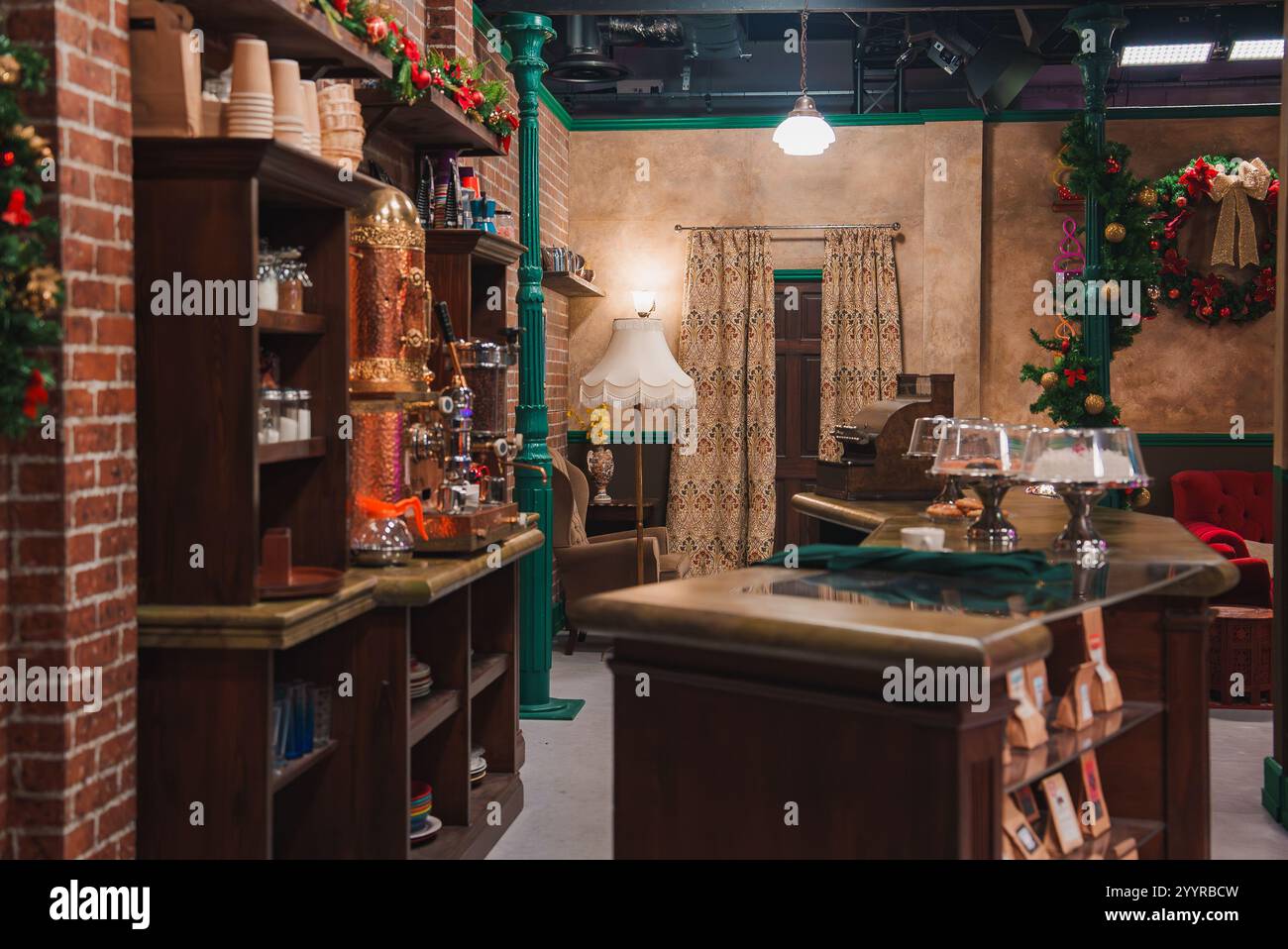 Replica of Central Perk Cafe from Friends TV Series in London Stock ...