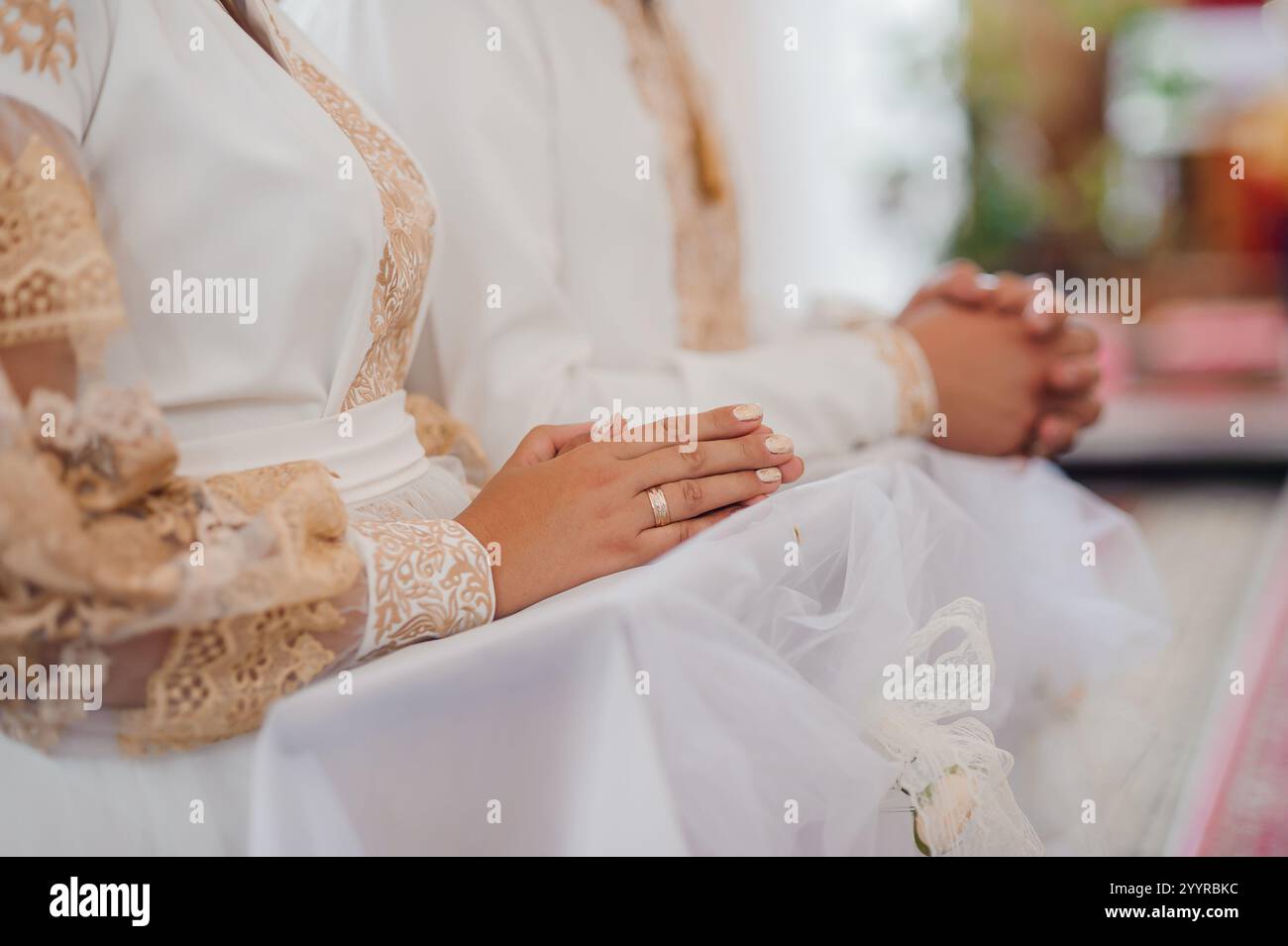Together in traditional attire hi-res stock photography and images - Alamy