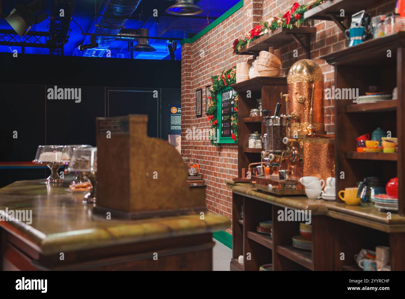 Replica of Central Perk Cafe from Friends in London Stock Photo - Alamy