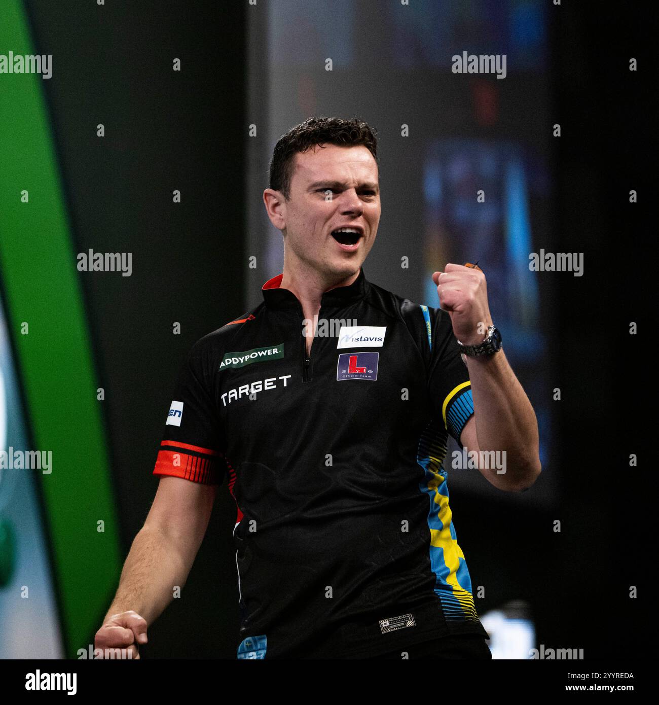 Alexandra Palace, London, UK. 22nd Dec, 2024. 2024/25 PDC Paddy Power ...