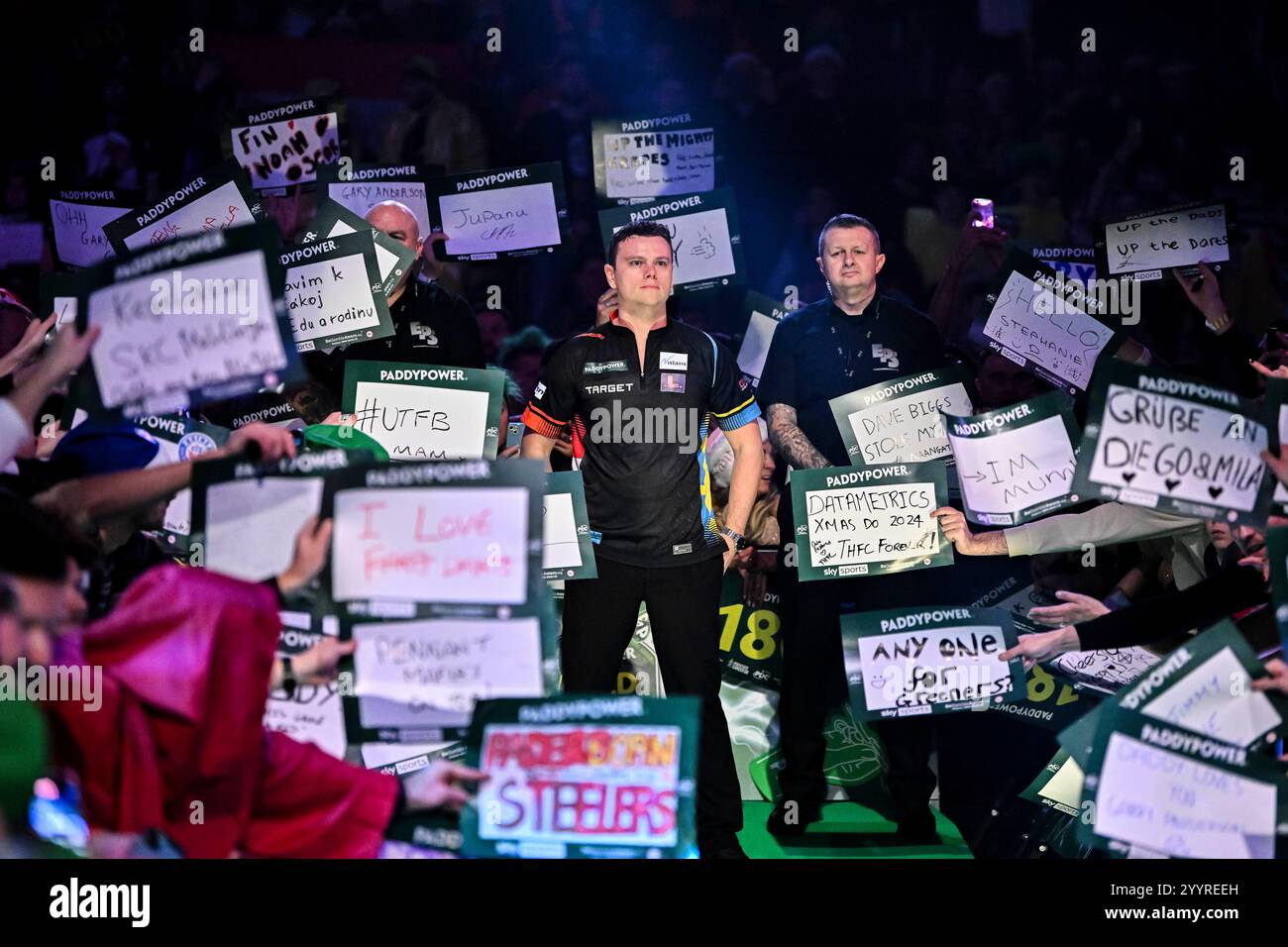 22nd December 2024, Alexandra Palace, London, England; 2024/25 PDC ...