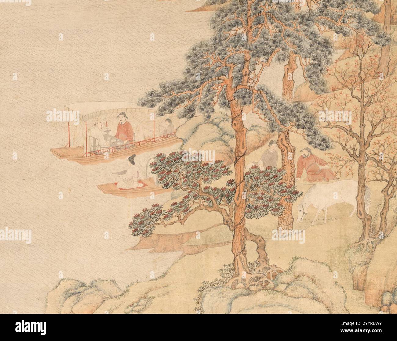 Ding Yunpeng - Song of the Lute Stock Photo - Alamy