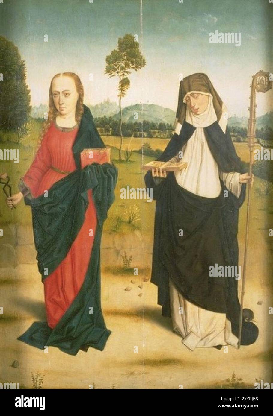 Dirk Bouts - Christ on the Cross, with the Virgin, St. John, St ...